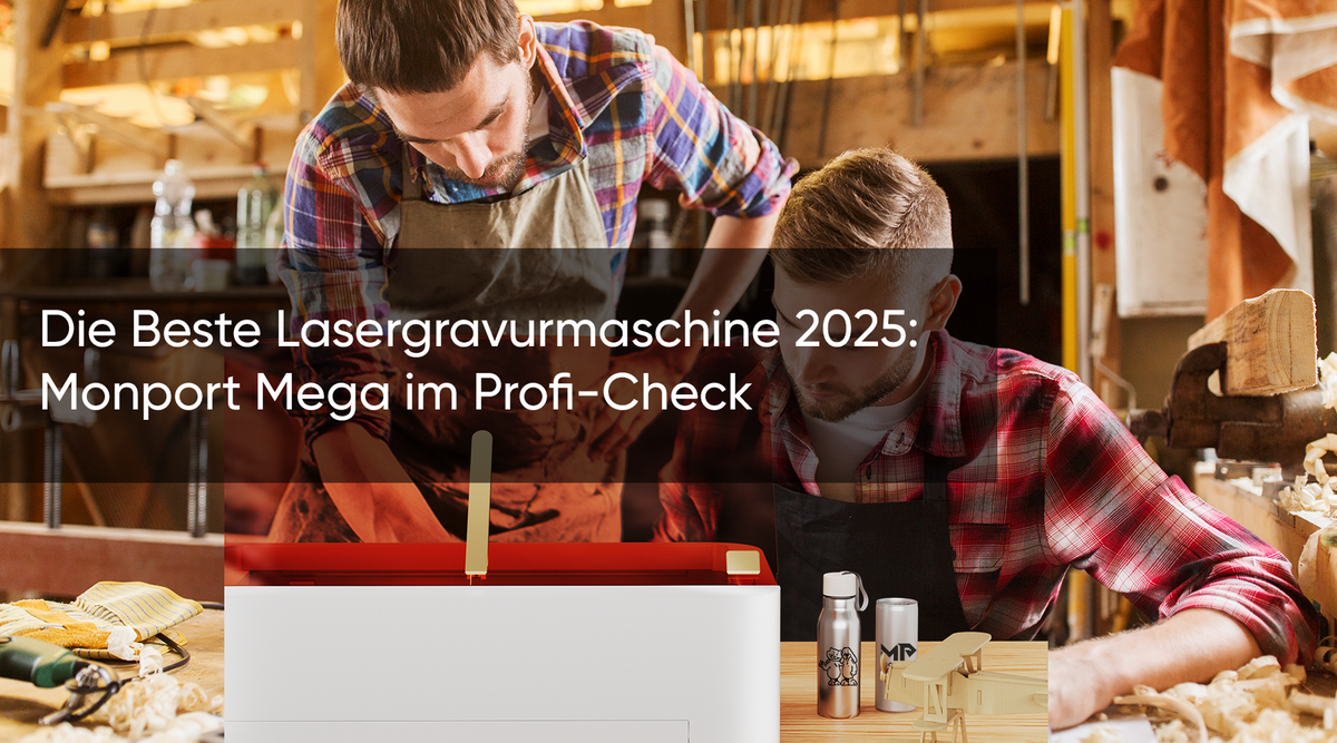 Die Beste Lasergravurmaschine 2025: Monport Mega im Profi-Check ...